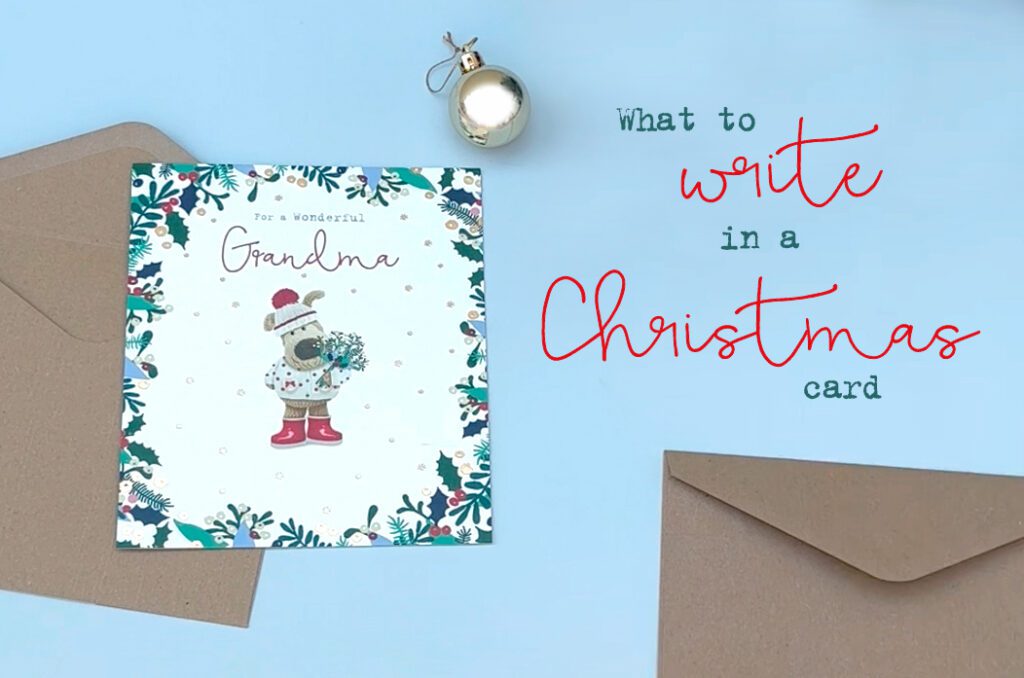 What to write in a Christmas card, 55 brilliant message ideas! - Boofle ...